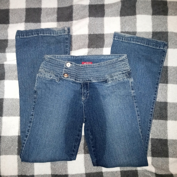 BeBop | Jeans | Bebop Brand Flare Leg Denim Belt Built In Y2k Retro ...